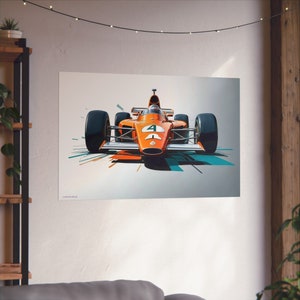 Vibrant, Colourful F1 Car Art - Vintage to Modern Formula 1 Cars ...