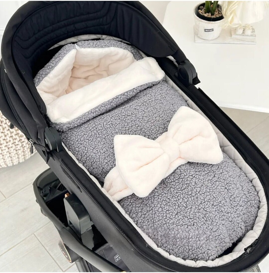 Super Warm Stroller Sleeping Bag 100% Merino Wool Footmuff - Etsy