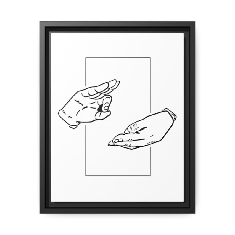 JJK/ Hikari/ Domain Expansion/ Idle Death Gamble Matte Canvas, Black ...