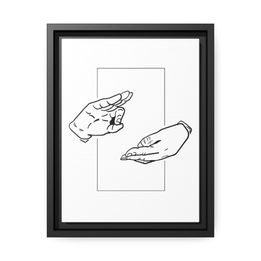 JJK/ Hikari/ Domain Expansion/ Idle Death Gamble Matte Canvas, Black ...