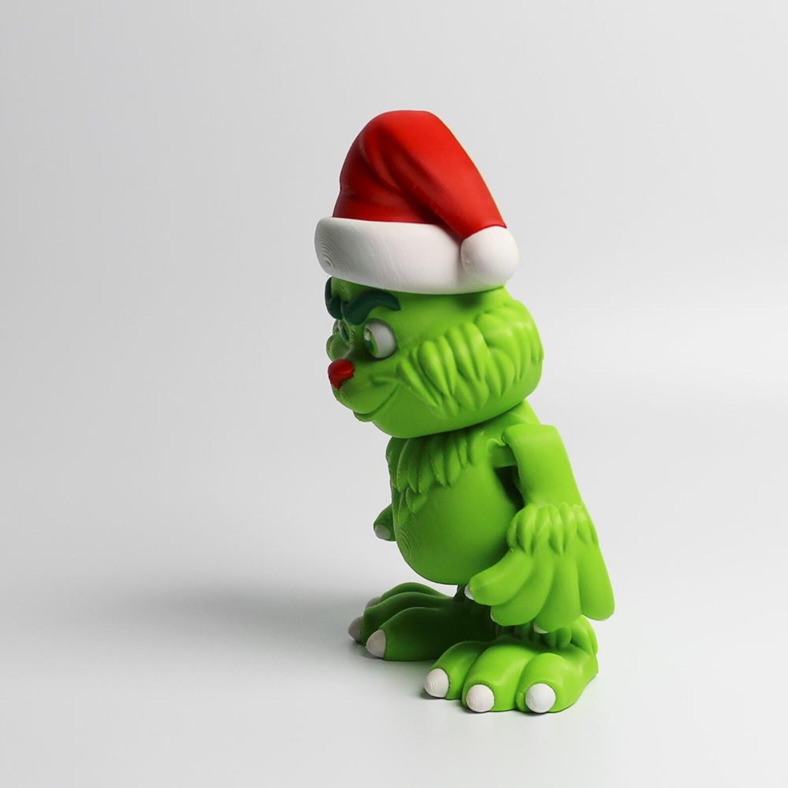 Grinch Christmas Figurine, Custom Holiday Decor, Unique Holiday Gift ...