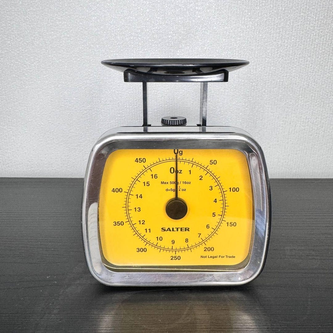 Very Rare Vintage Salter Kitchen Scale, Mechanical Food Scale, Loft ...
