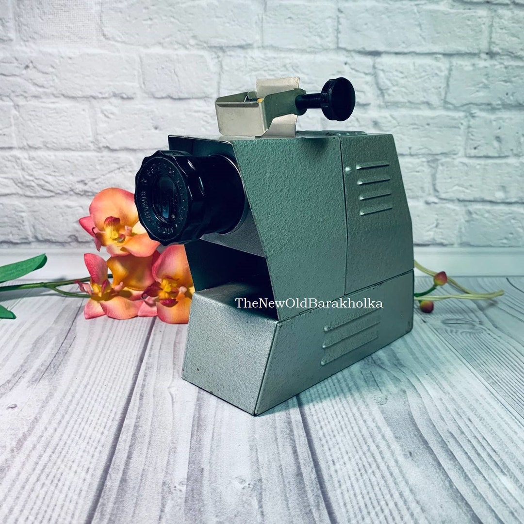 Filmstrip Projector Ogonek MF-80, Soviet Vintage Projector, Diafilm ...