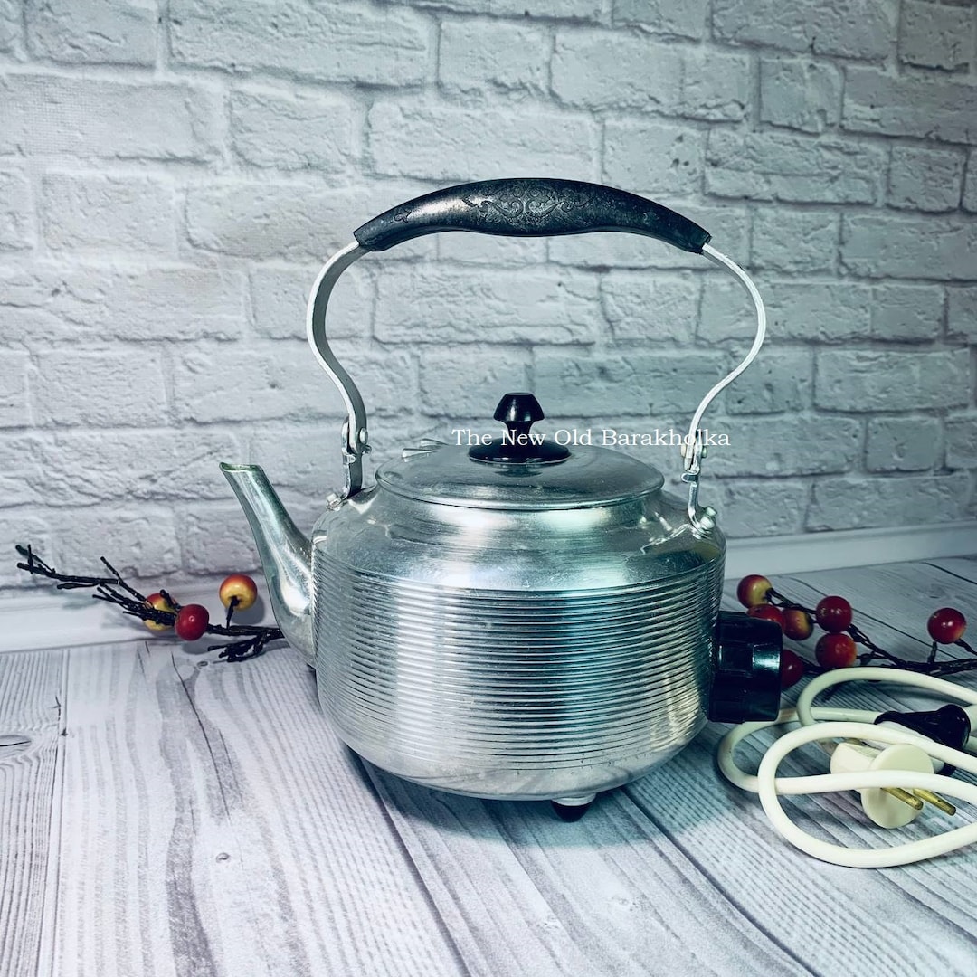 Metal Kettle, Aluminium Kettle, Rustic Kitchen Kettle,metal Teapot,old ...