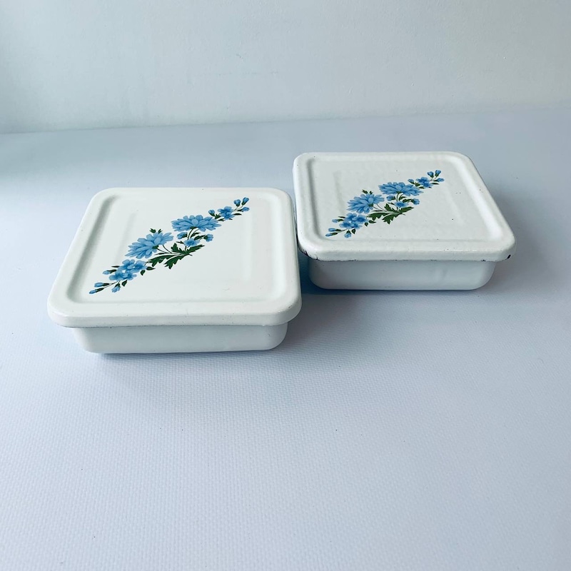 White Containers - Etsy