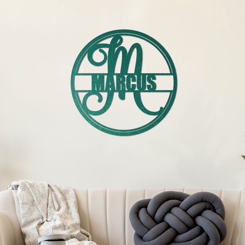 Wooden Monogram - Etsy