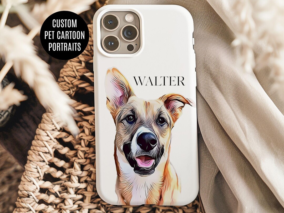 Custom Pet Phone Case With Pet Photo, Custom Dog Phone Case, Custom Cat ...