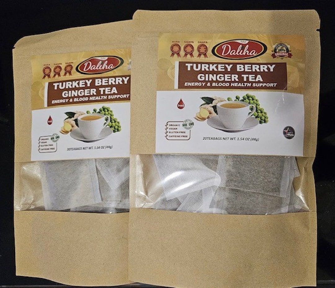 Turkey Berry/bhankatiya/sundakkai TEA with Ginger - Etsy UK