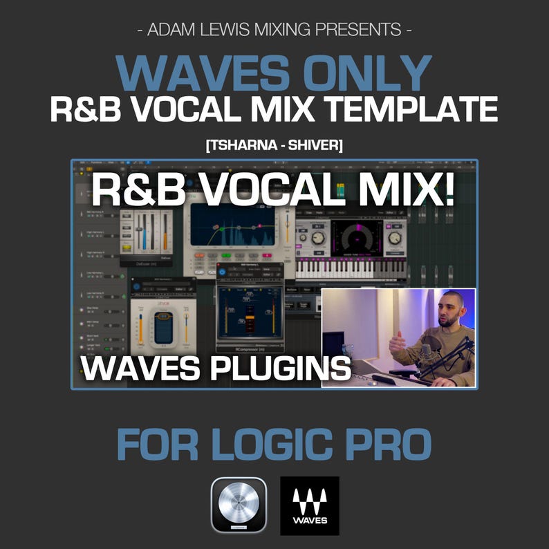 ALM R&B Vocal Mix Template #3 (waves Plugins Only - Logic Pro) - Etsy