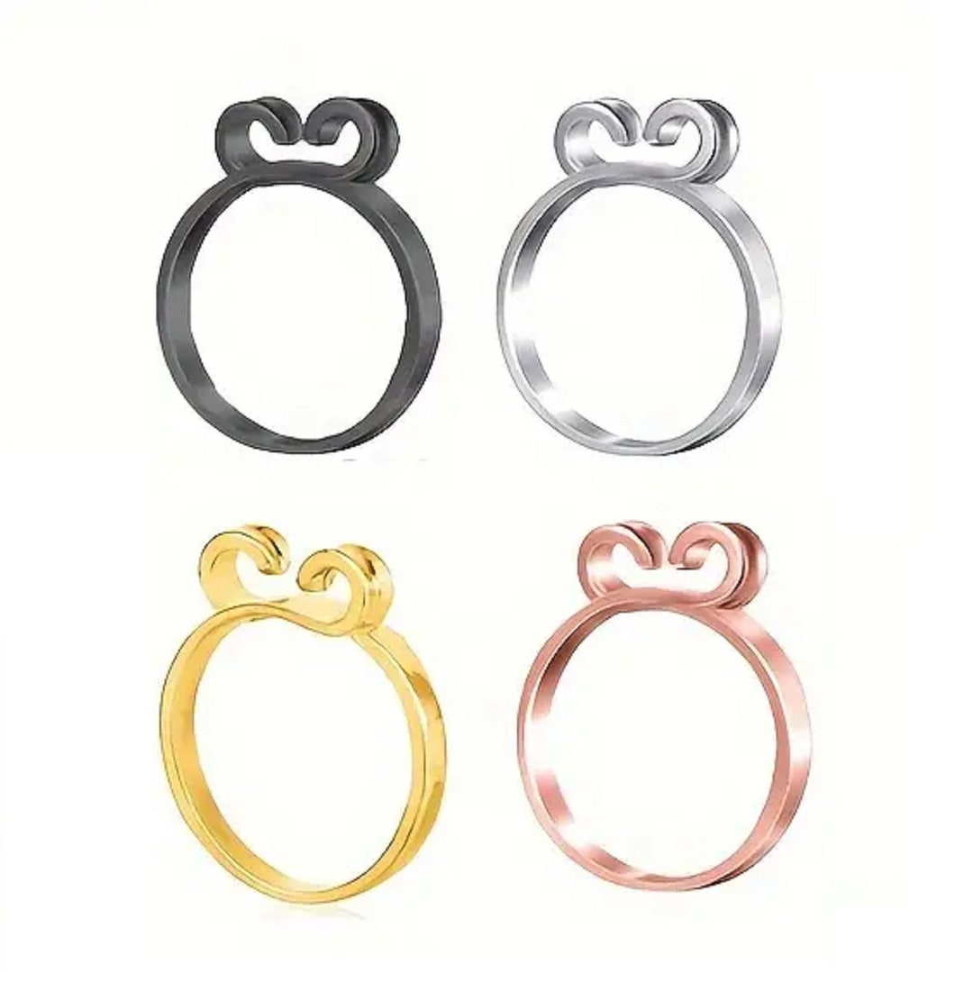 Double Loop Crochet Ring - Crochet and Knitting Yarn Tensioner Guide ...