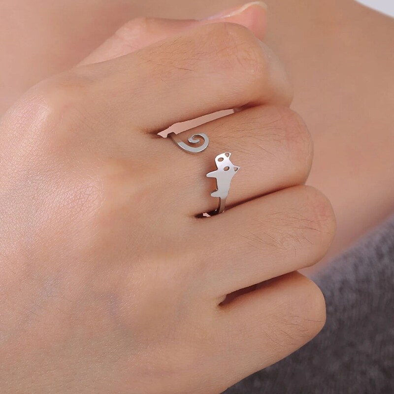 Cat Ring - Etsy