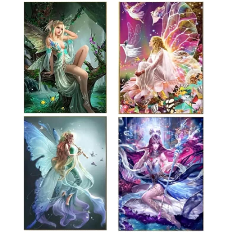 Fairy Diamond Painting Kit - Etsy