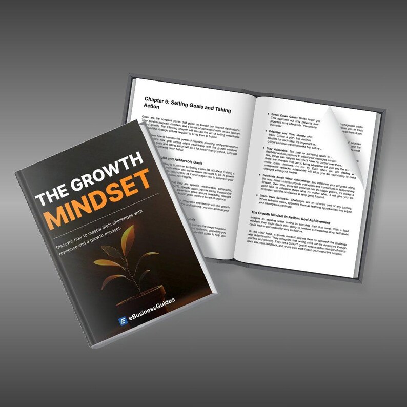 The Growth Mindset Ebook + Checklist | Break Limiting Beliefs, Build ...
