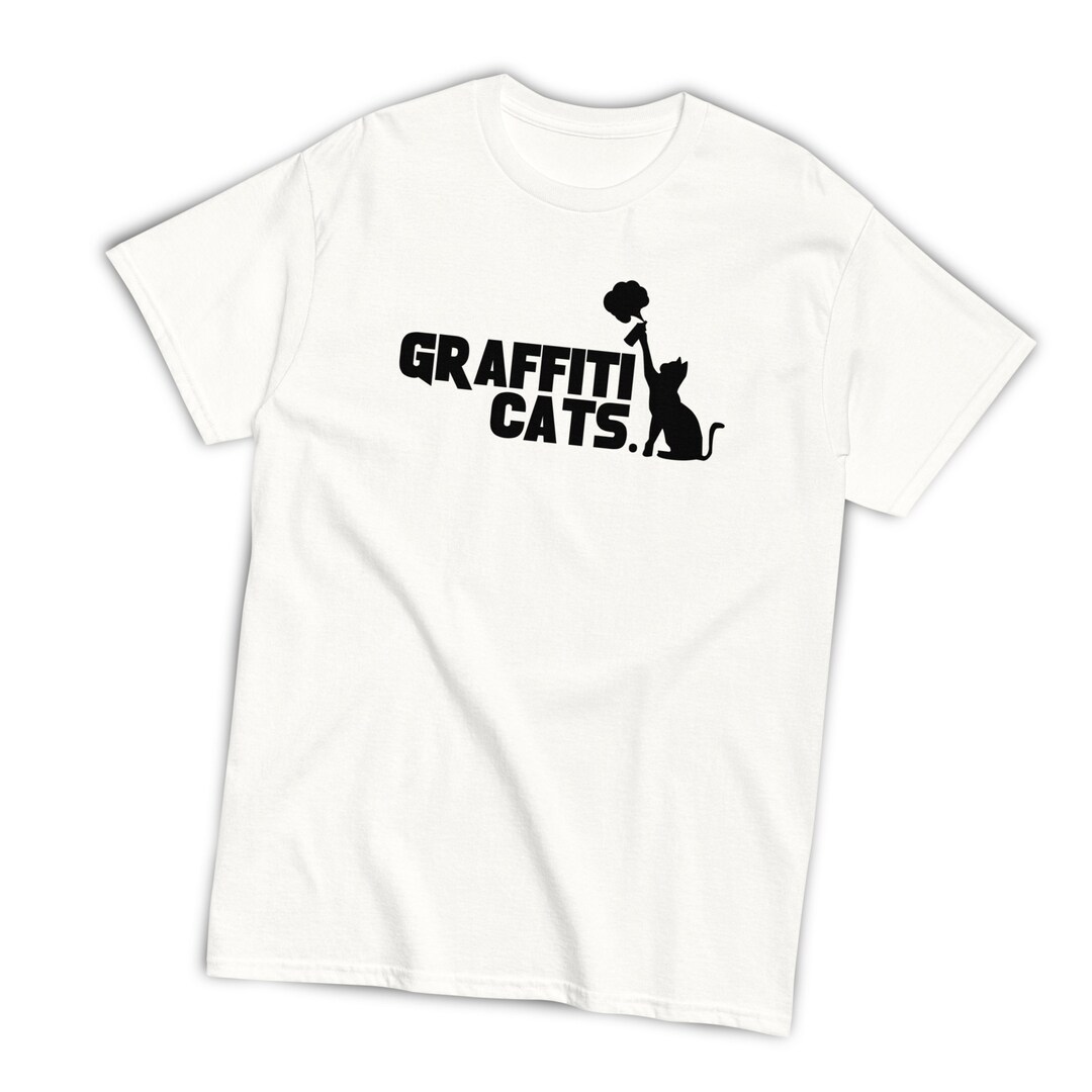 Graffiti Cats Graffiti Cats Staple Tee - Etsy