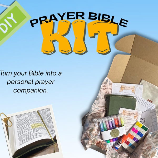Bible Journal Kit - Etsy