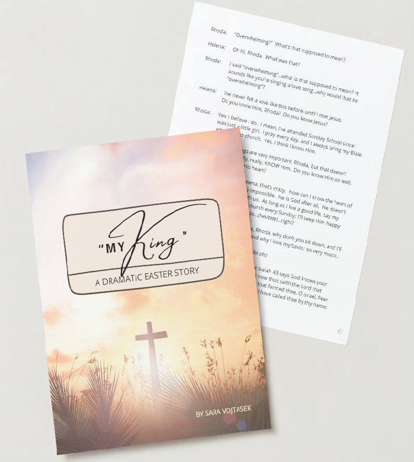 INSTANT DOWNLOAD - Easter Drama, Easter Program, Simple Easter Program ...