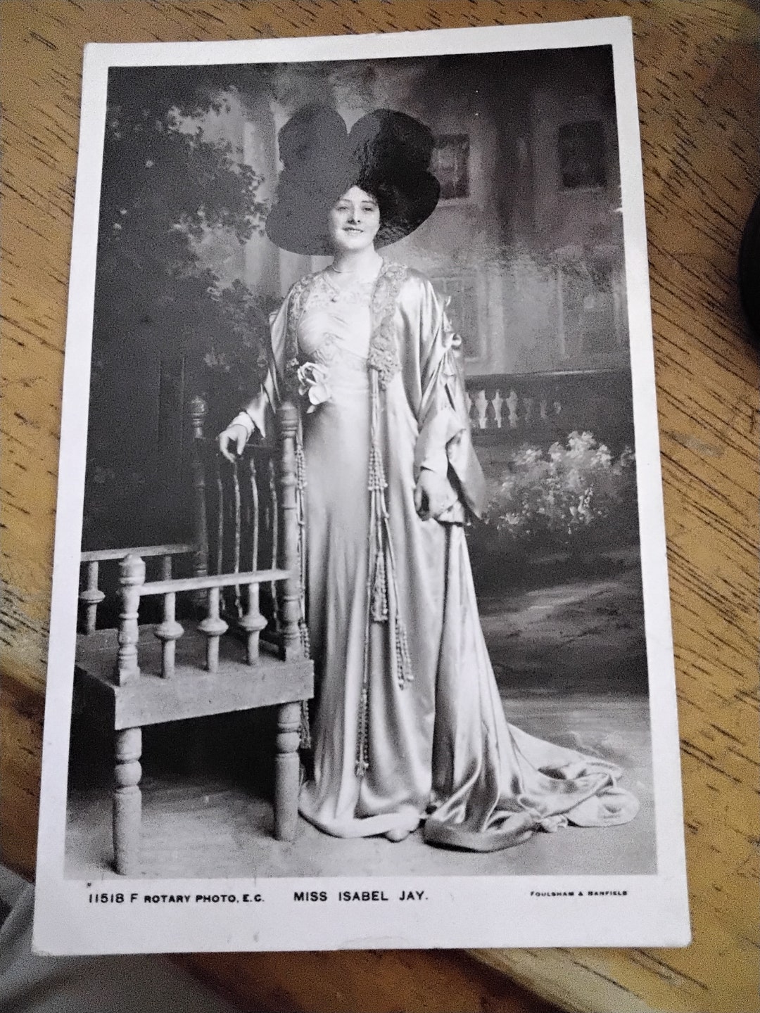 Vintage Postcard Miss Isabel Jay Actress.postmark 8oct1909 - Etsy