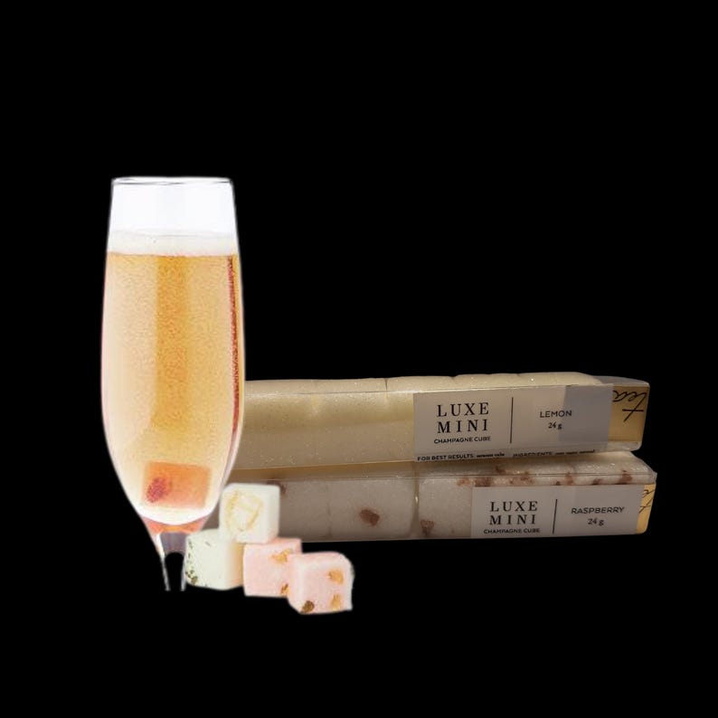 Mimosa Sugar Cubes Set! Raspberry Sugar Cubes and Lemon Sugar Cubes ...
