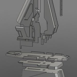 Halo CE Beam Emitter Tower (LED) - Etsy