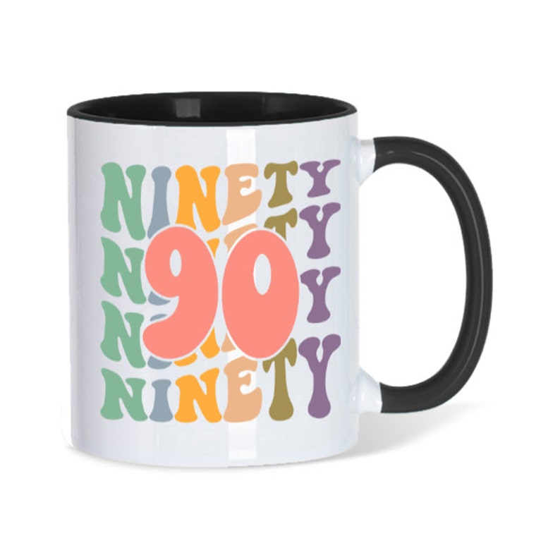 Personalised 90th Birthday Mug | Novelty Birthday Mug | Coffee Mug ...