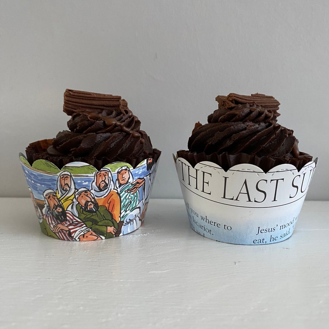 Bible Stories Cupcake Wrappers,christening Cupcake Cases,wedding ...