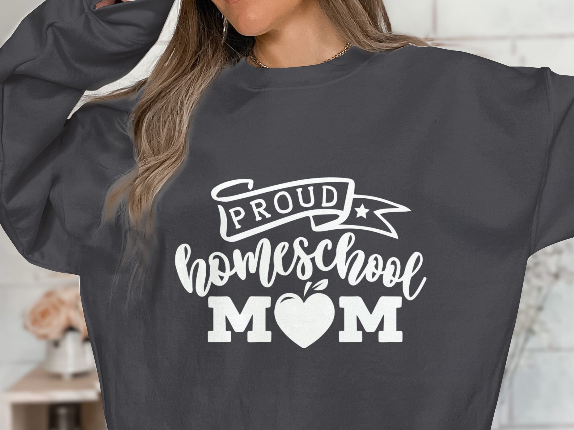 Proud Homeschool Mom T-shirt, Homeschool Mama Shirt, Gift for ...