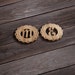Glowforge Alphabet Laser Cut Coasters Trivet Letters Wood Coaster ...