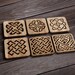 15 Celtic Coasters SVG, SVG Celtic Knot, Home Decor SVG, Coaster Grill ...