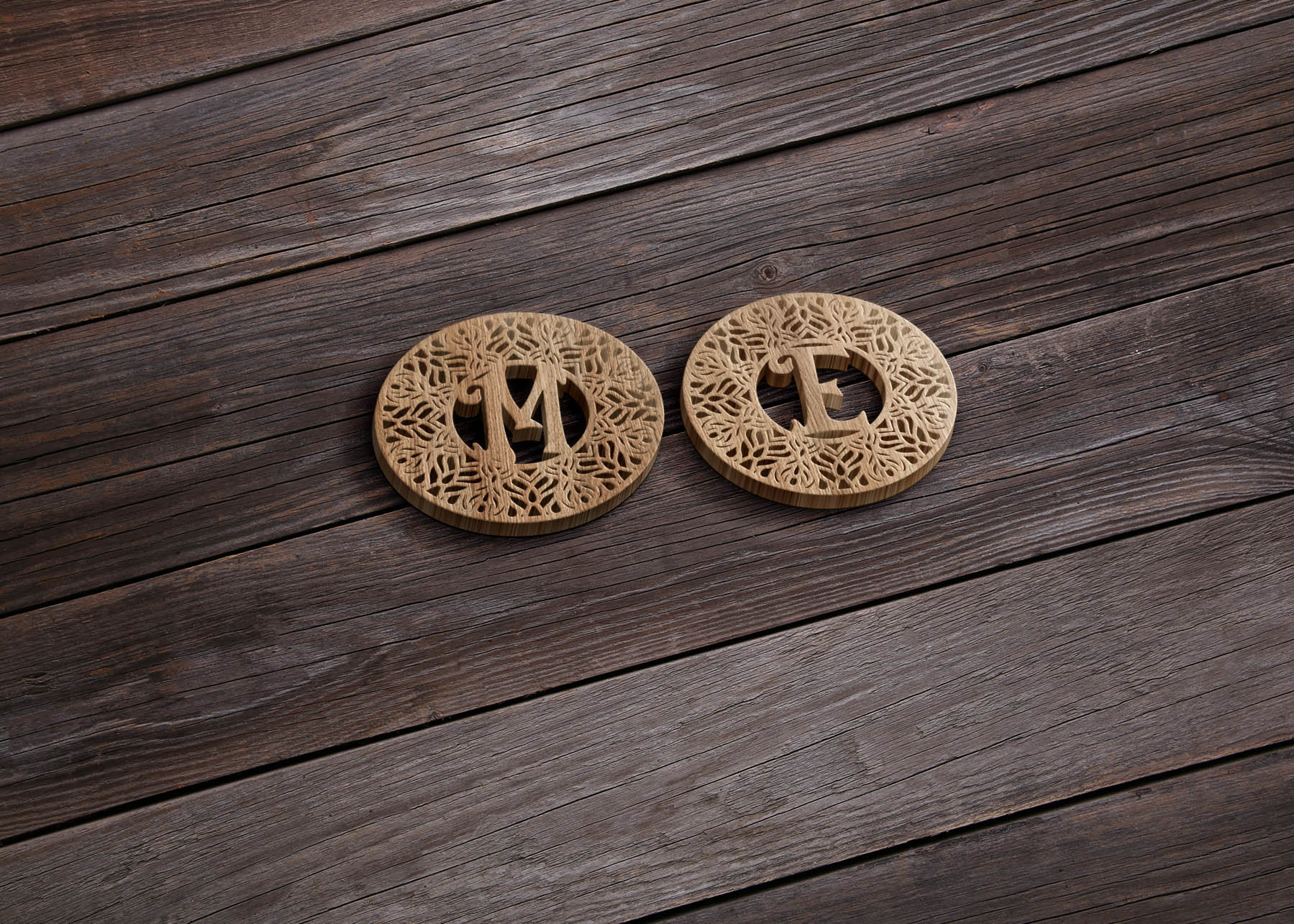 Alphabet Coasters, Glowforge Wood Alphabet Laser Cut Trivets Grill Home ...