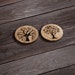 Tree Coasters SVG Laser Cut Tree Trivet Grill Round Tree Wall Decor ...