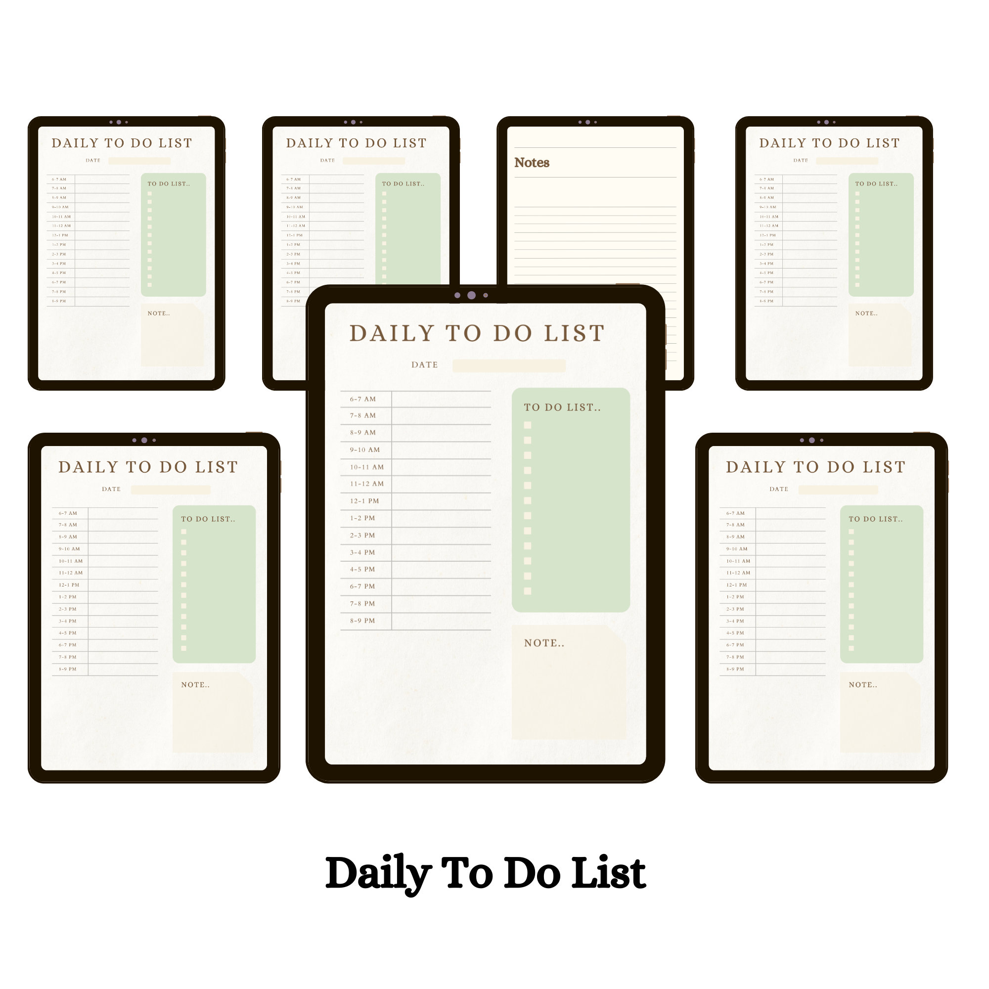 Customized Daily To-do List: Tailored to Your Needs With Editable ...