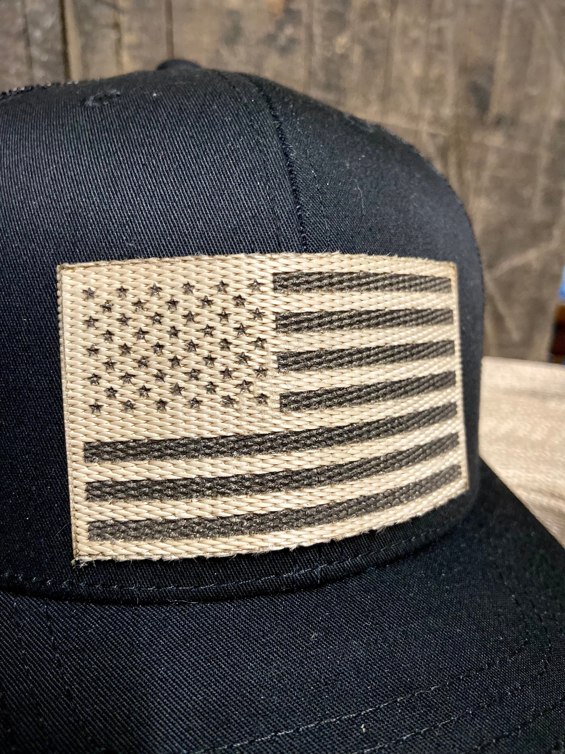 Firefighter Hat Patch Made From Retired Fire Hose Richardson 112 Fire ...