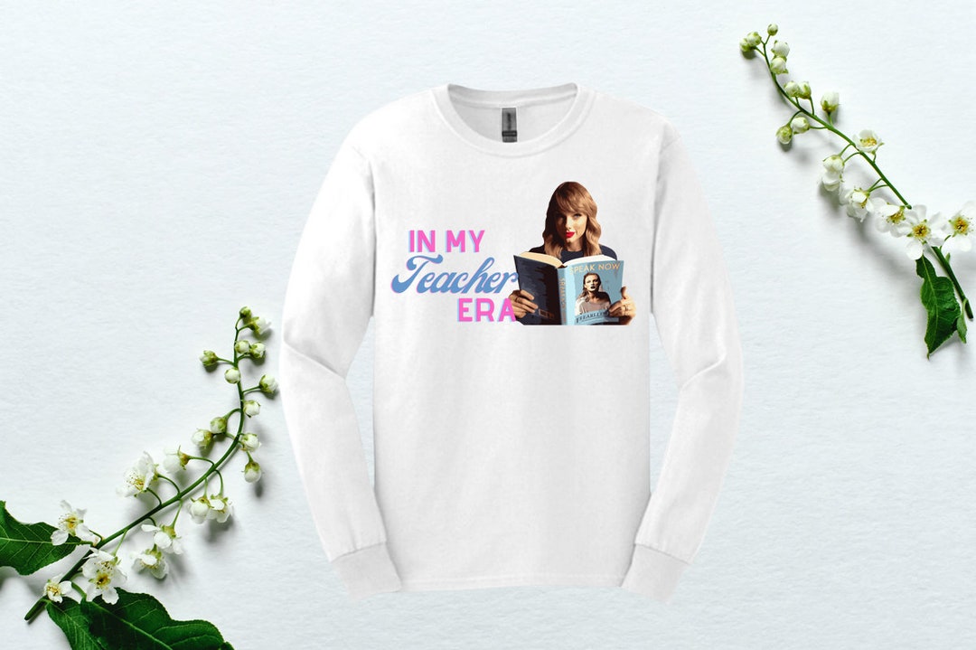 Taylor Swift Swiftie Teacher Era Long Sleeved Shirt - Etsy
