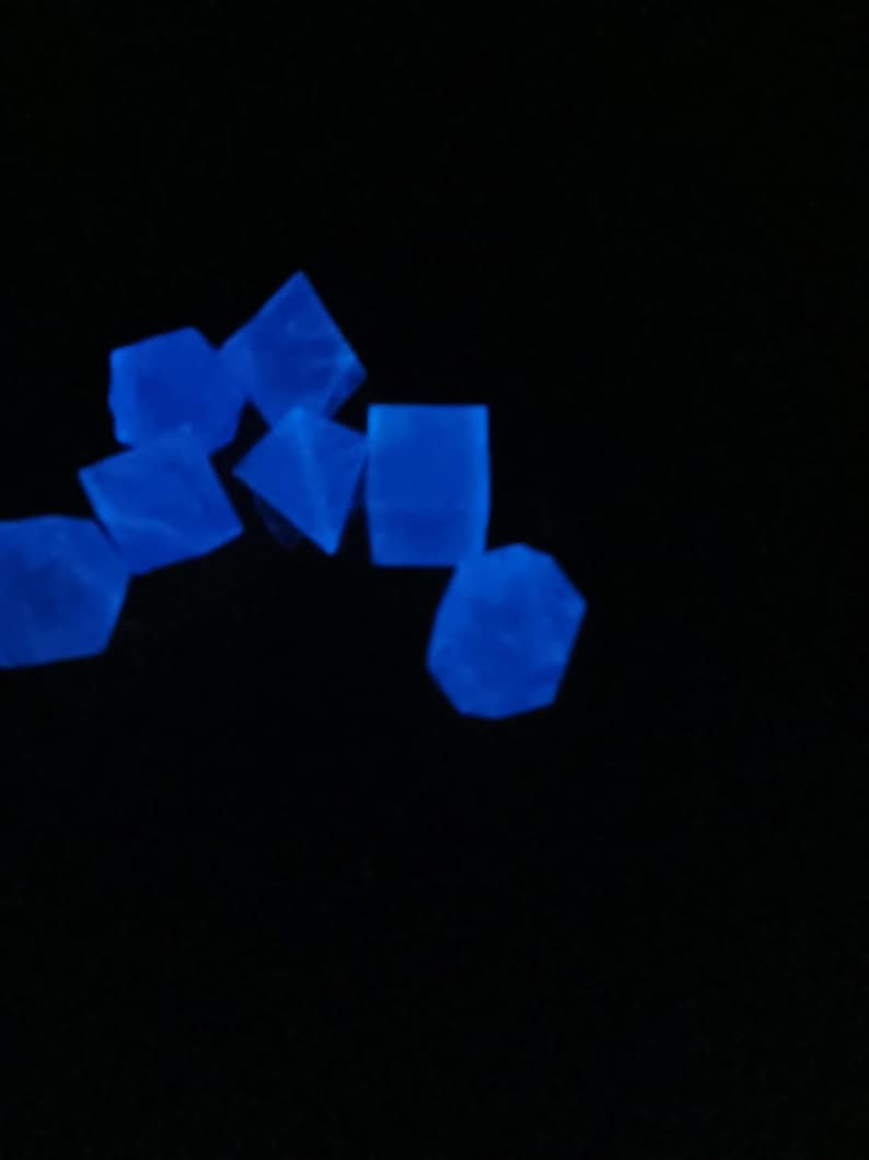 Complete Set of Glow Dice - Etsy