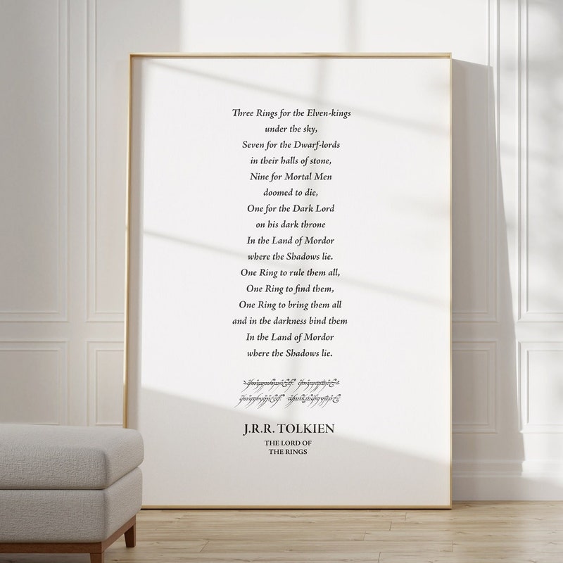 Tolkien Quote - Etsy UK