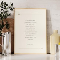 Audre Lorde Quote, Dare to Be Powerful, Social Justice Quote, Visionary ...