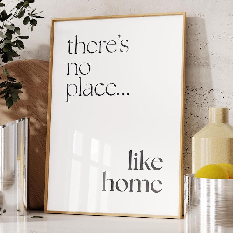 No Place Like Home - Etsy