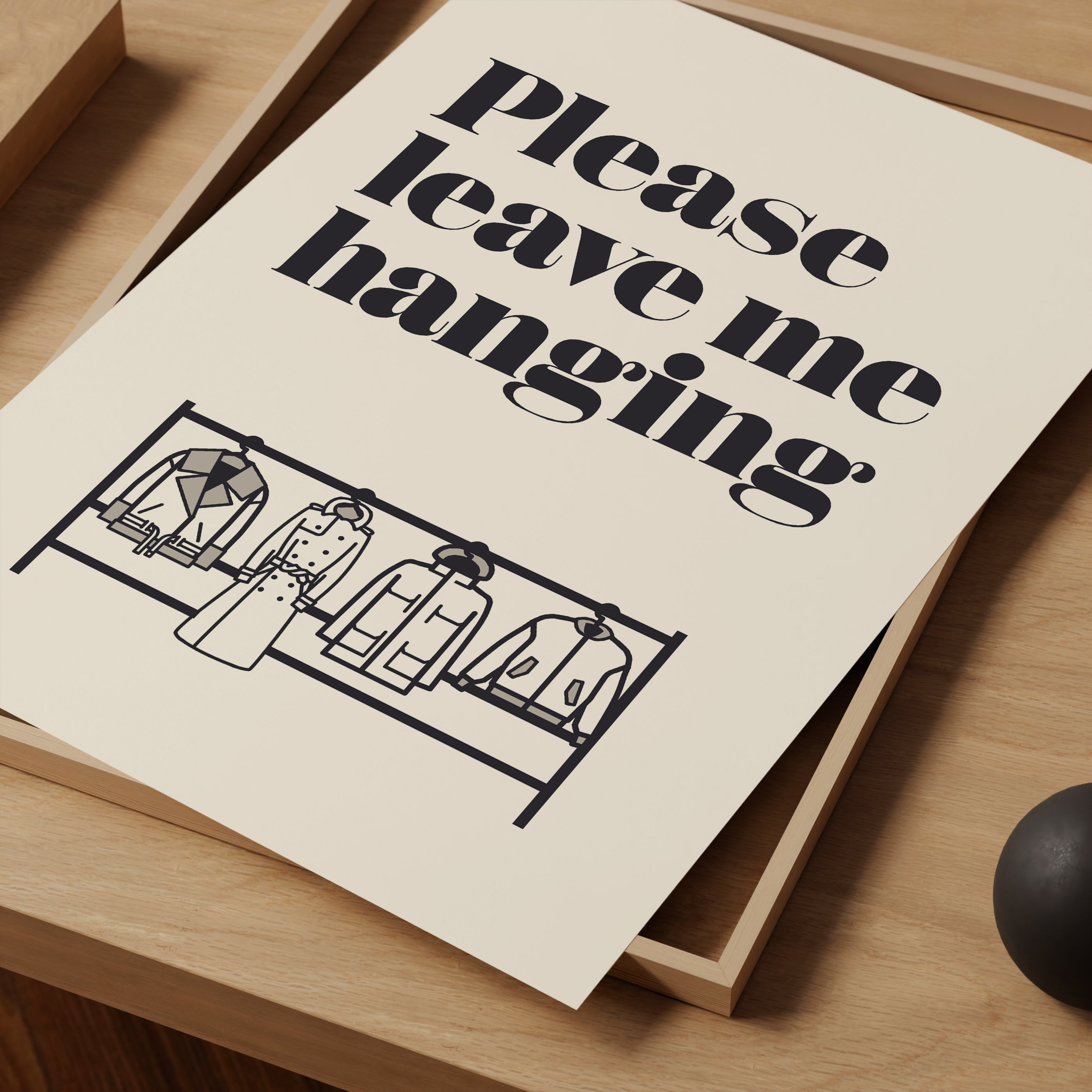 Please Leave Me Hanging, Coat Check in Sign, Hang Your Jacket Here ...