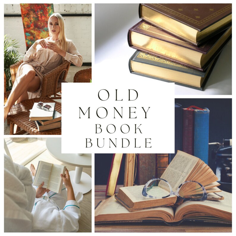 Old Money Book Bundle - Etsy
