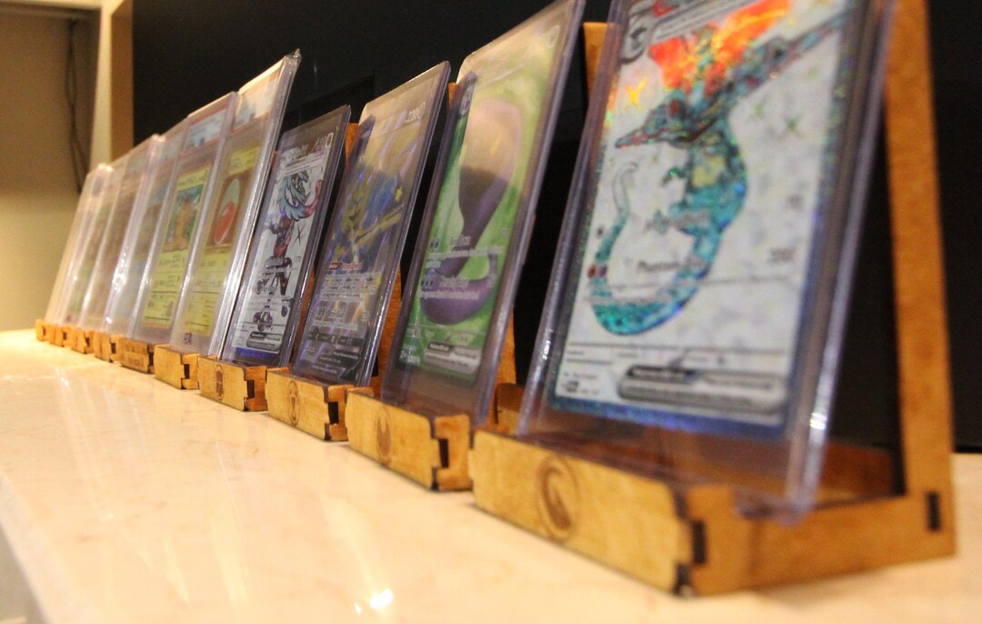 Graded Card Display Stands TCG Holders Pokemon TCG Slabs Holders, Slab ...