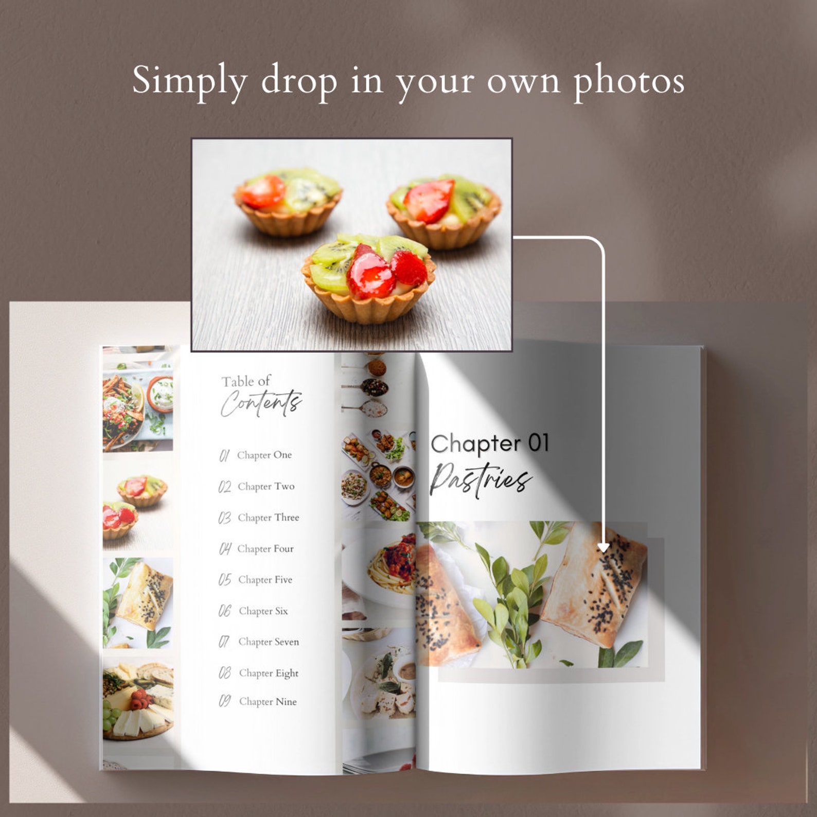 Cook Book Template | Classic Editable Recipe Book Template | Printable ...