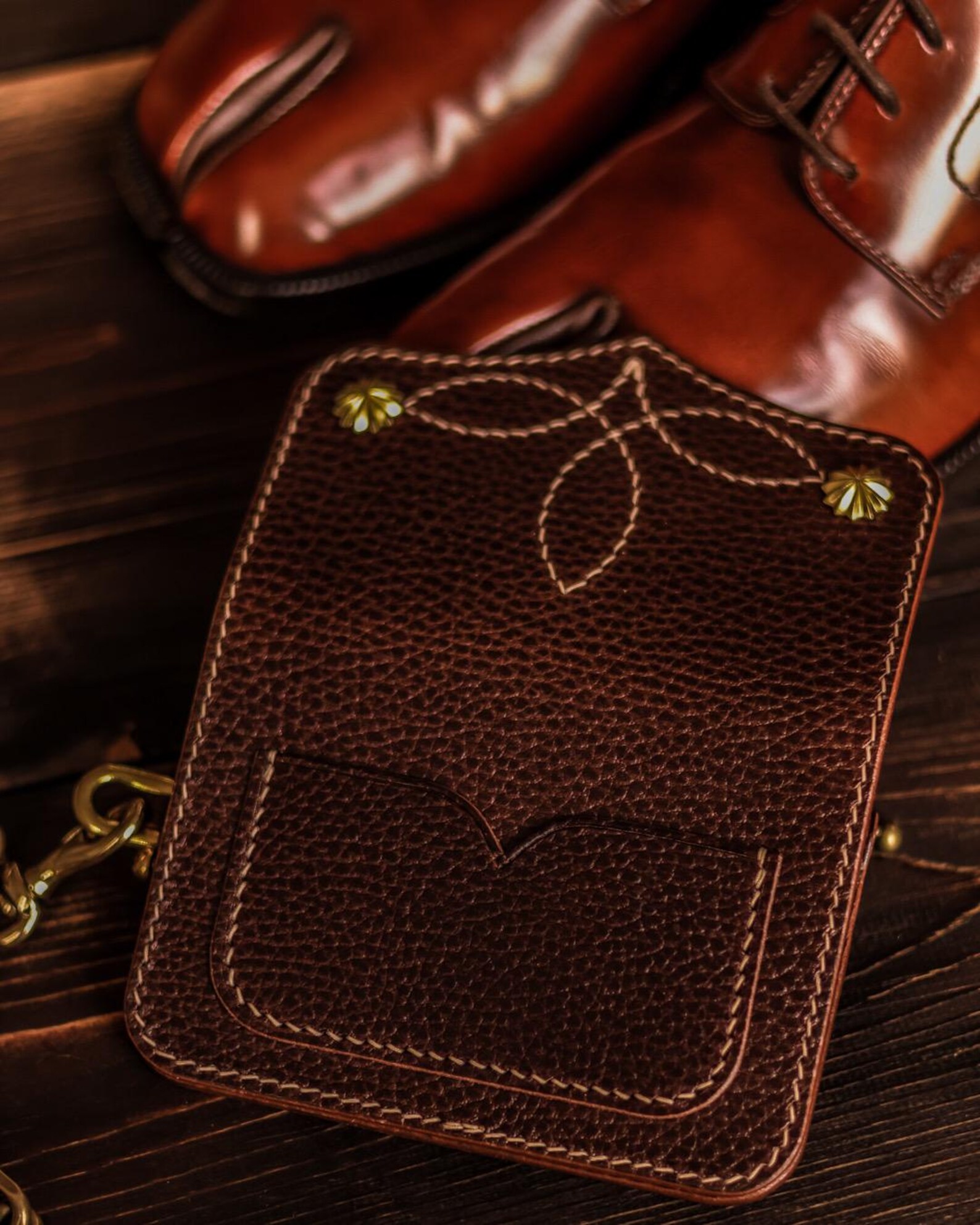 Small Trucker Wallet Leviathan - Etsy