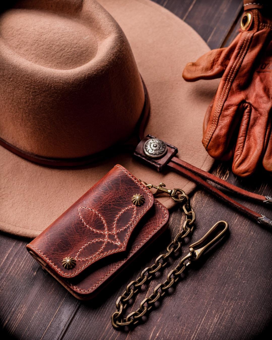 Small Trucker Wallet Leviathan - Etsy