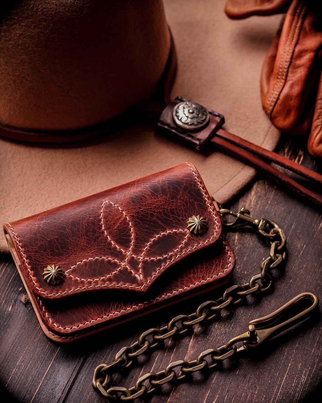 Small Trucker Wallet Leviathan - Etsy