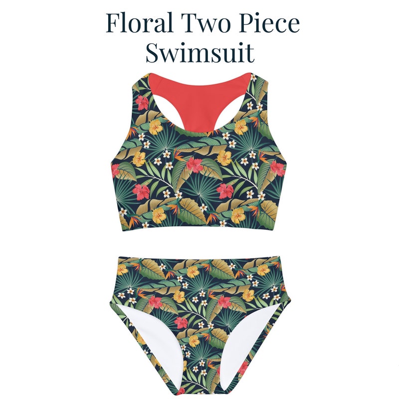 Two Piece Swimsuit - Etsy