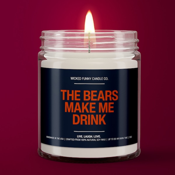 Bear Candle - Etsy