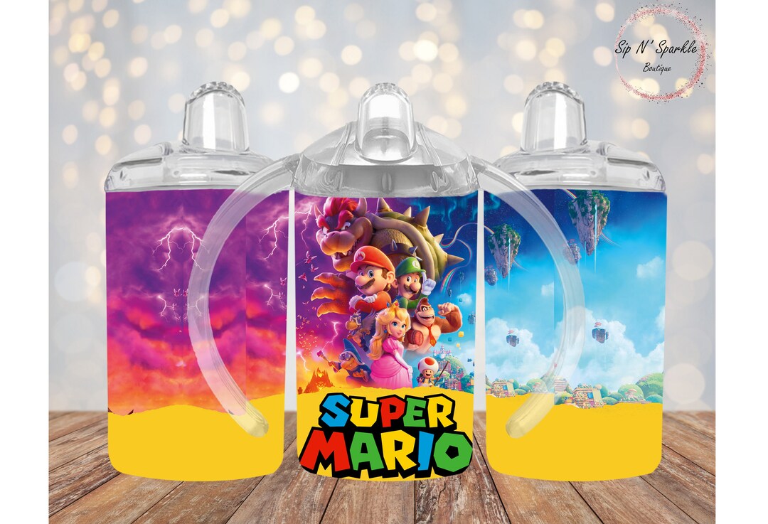 Super Mario Sippy Cup - Etsy