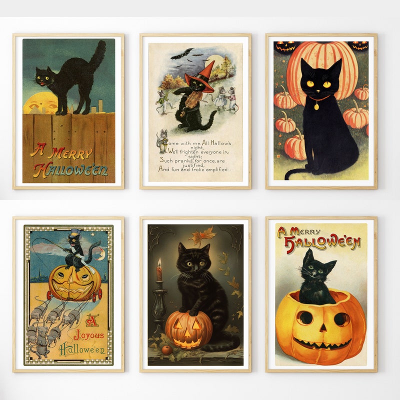 Retro Halloween Decor - Etsy