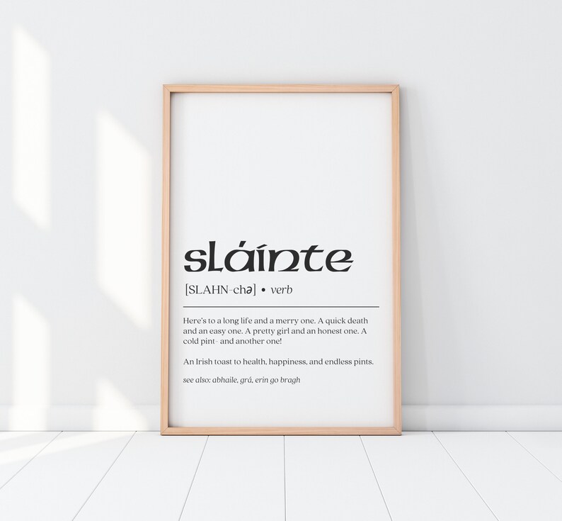 Decorate With Irish Charm Set of 3 Printable Posters Eejit, Feck ...