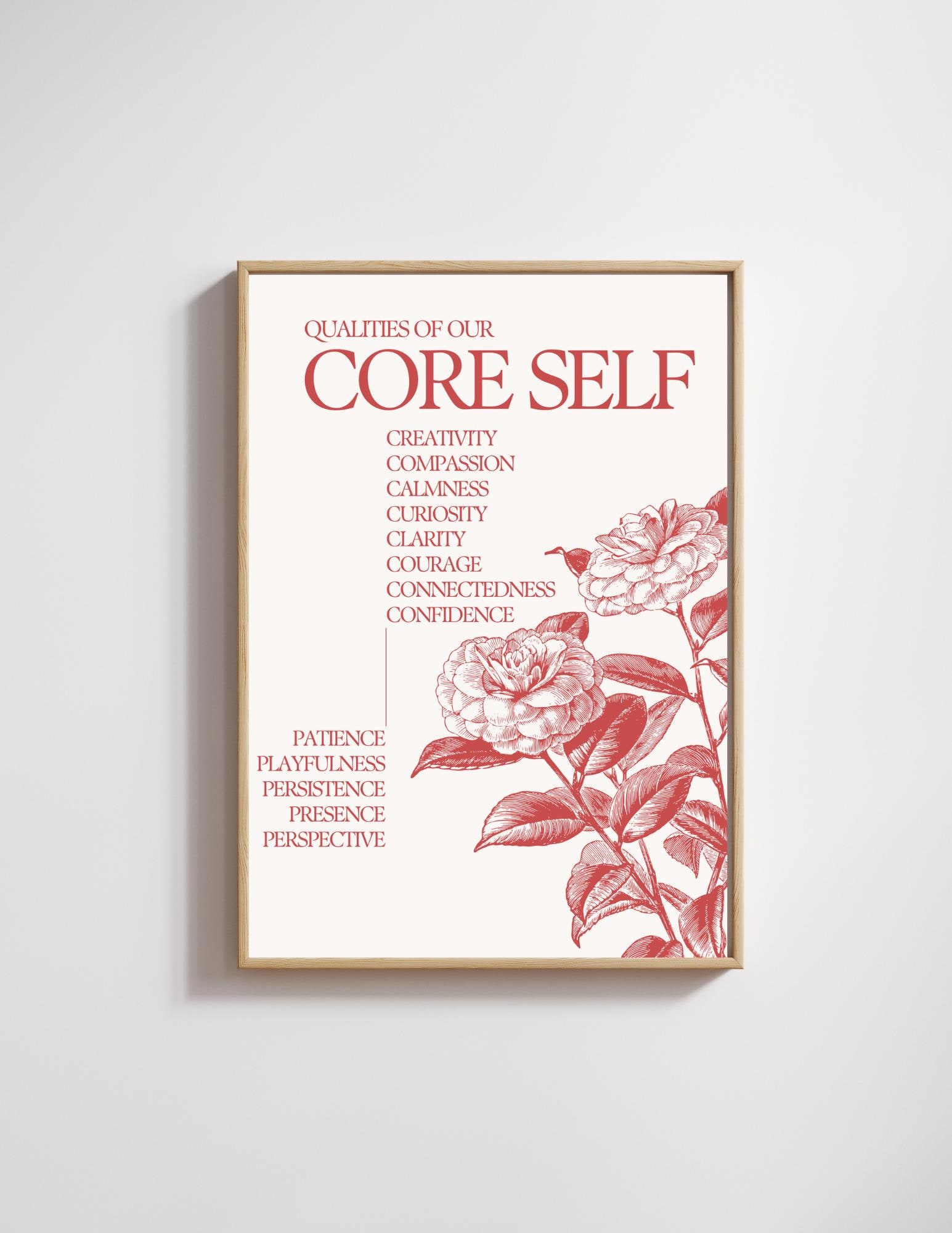 Internal Family Systems (IFS) Self-leadership Poster - Etsy
